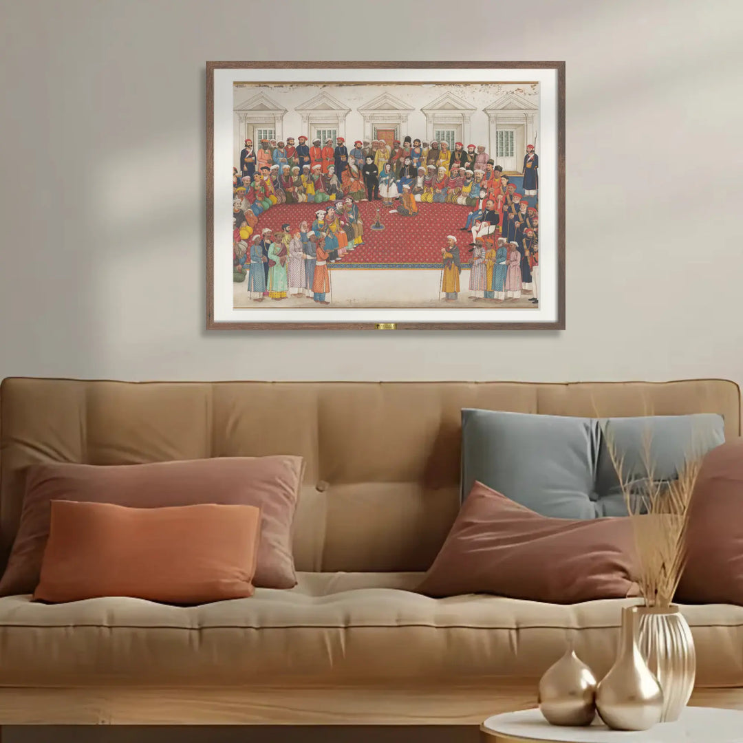 Durbar Scene with the Nawab of Oudh – Telinchi